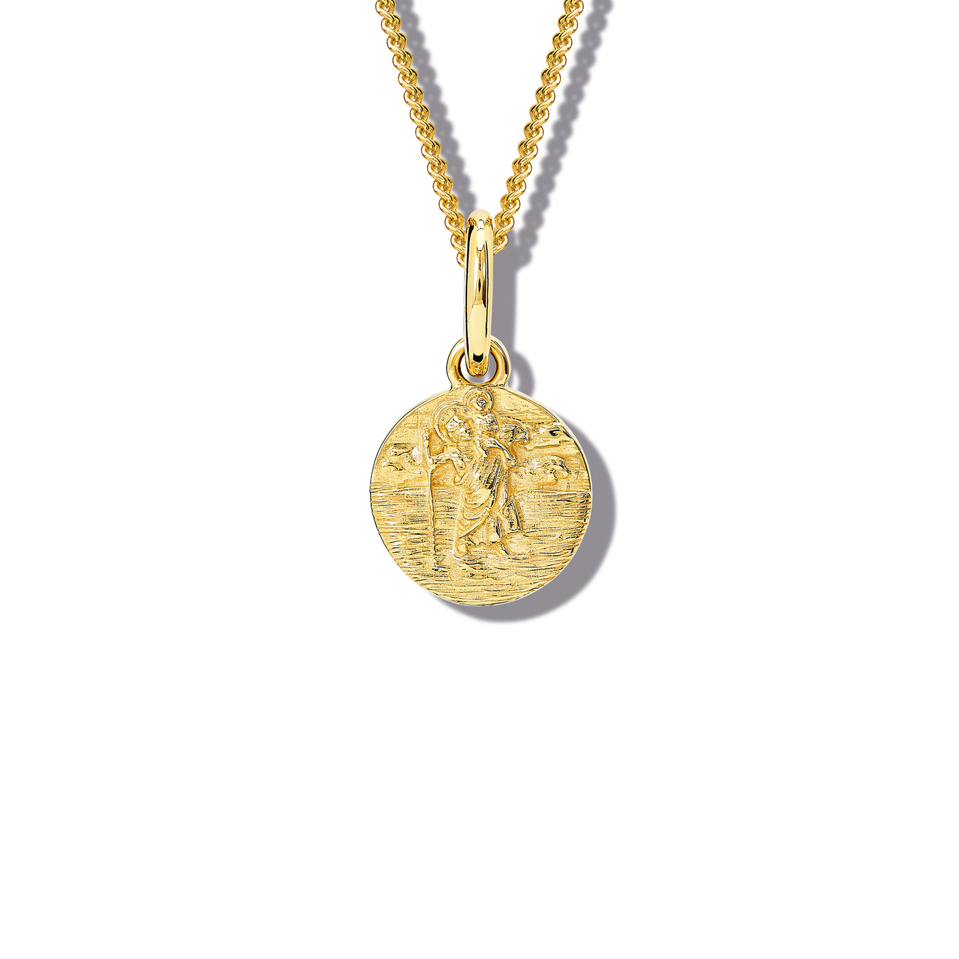 Saint Necklace Pendants | Yellow Gold & Silver | Cassandra Goad