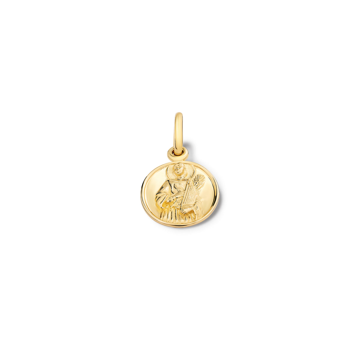 Saint Necklace Pendants | Yellow Gold & Silver | Cassandra Goad