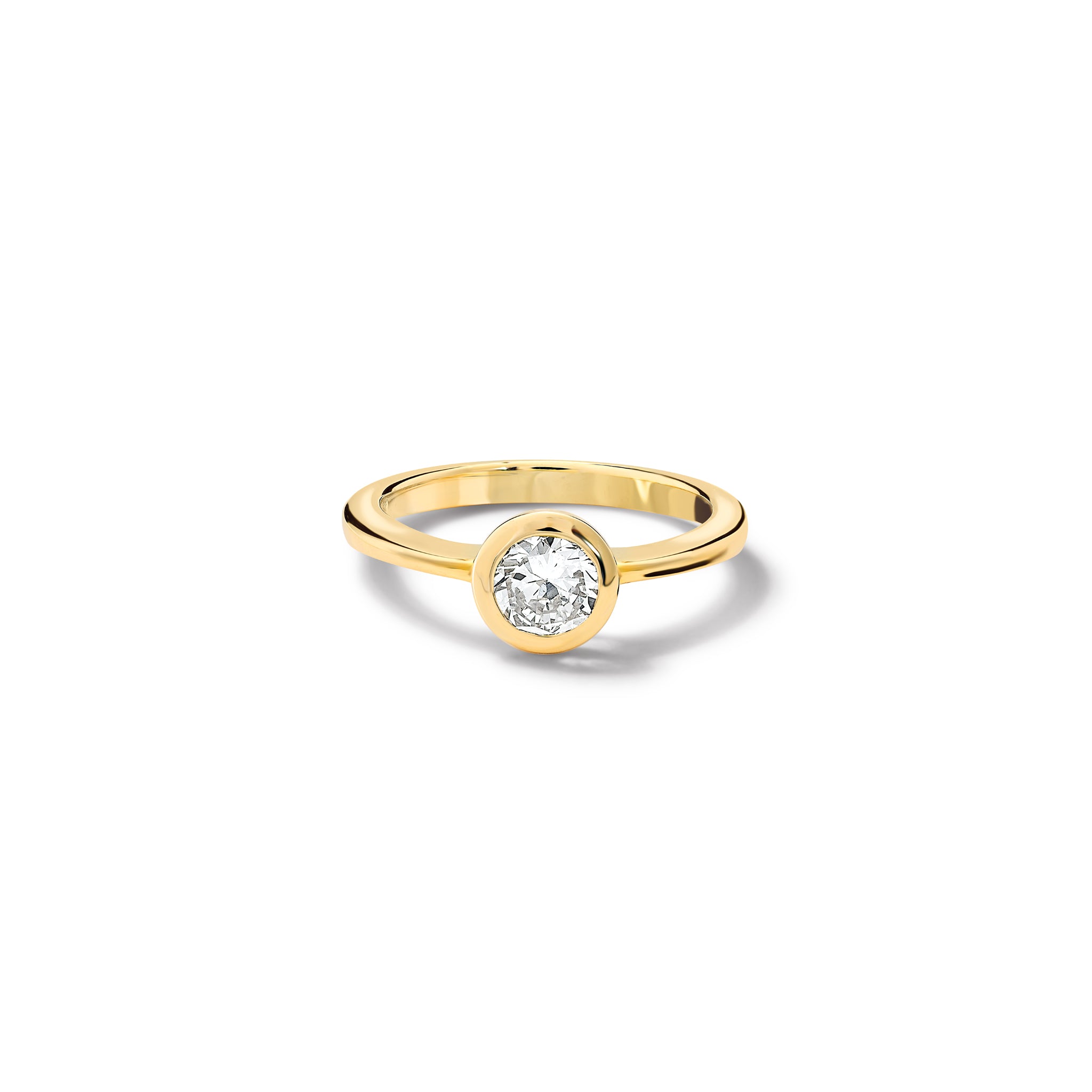 Nicole Ring 18ct Yellow Gold - Diamond | Cassandra Goad