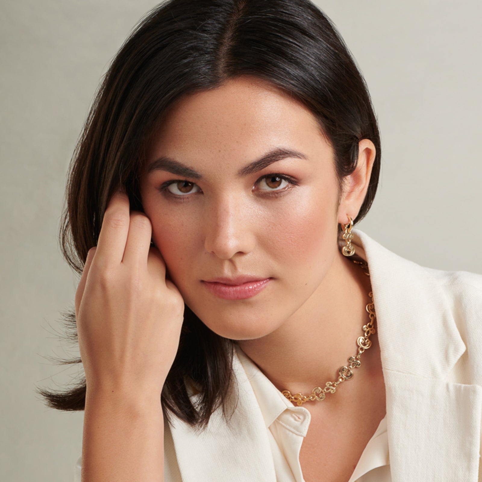 Ecurie Earring Drops Yellow Gold | Cassandra Goad